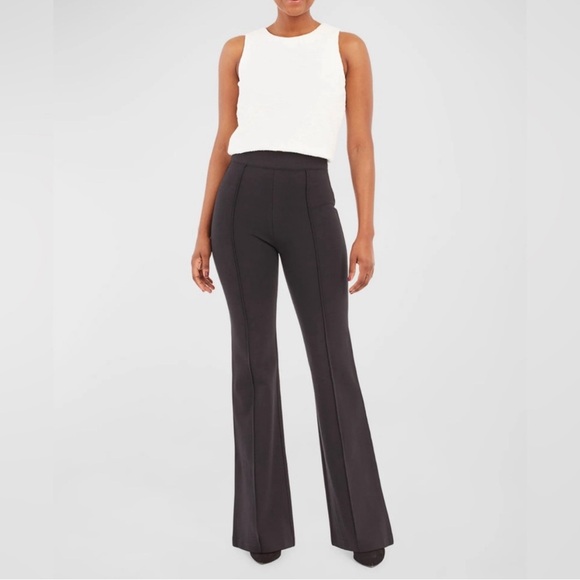 SPANX | Pants & Jumpsuits | Spanx Perfect Pants High Rise Flare Seam ...